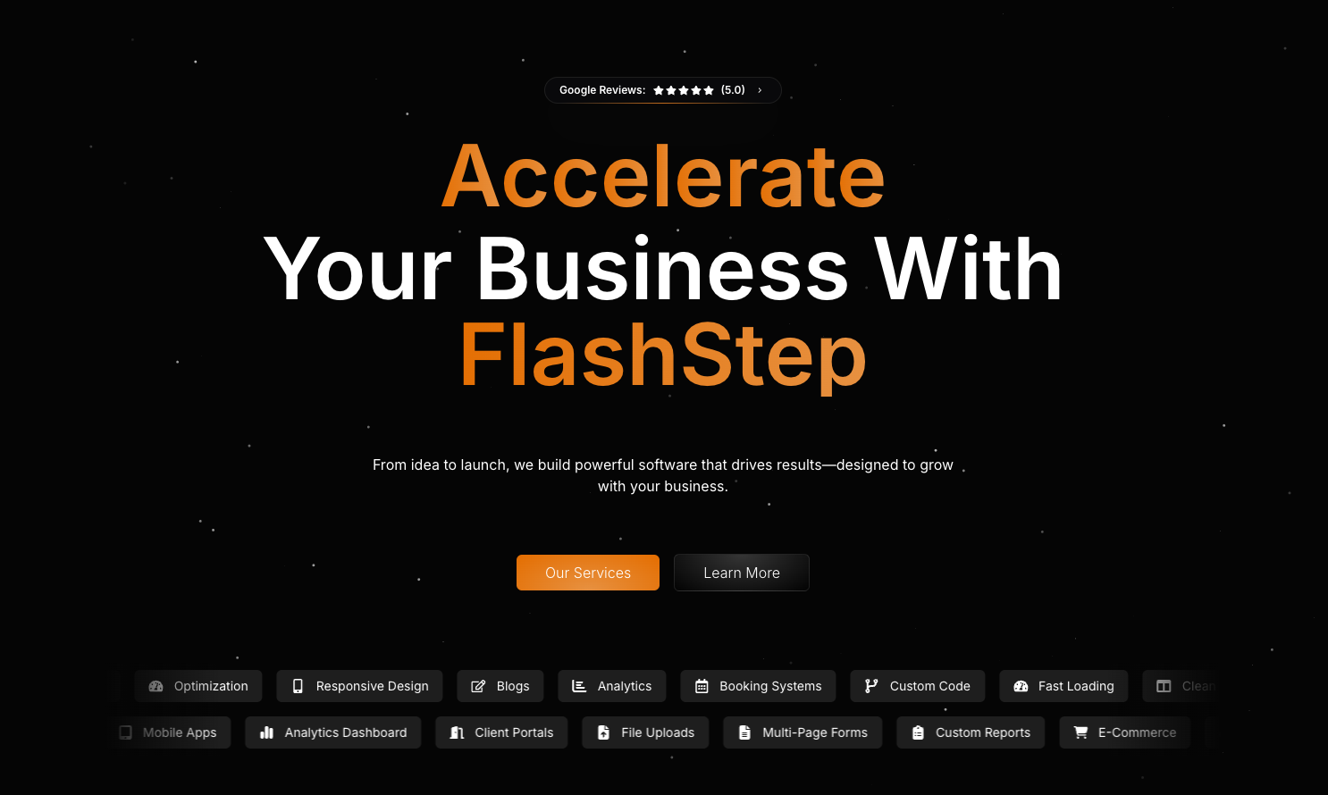 FlashStep | Custom Software, Websites & SEO Services